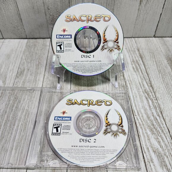 Ascaron Entertainment | Video Games & Consoles | Sacred Compact Disc Cd ...
